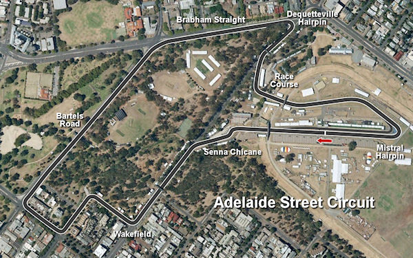 Adelaide Street Circuit • OStadium.com