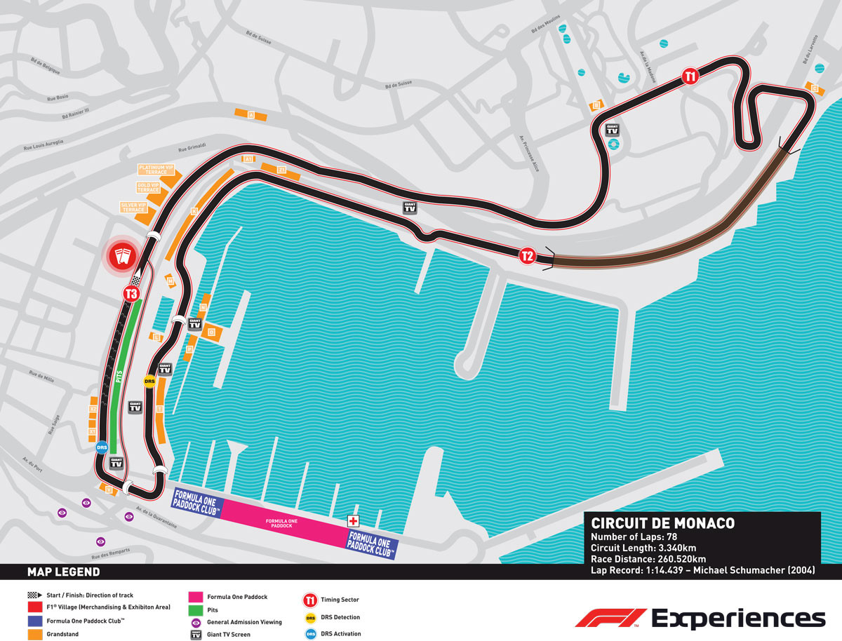 Galerie d'images de Circuit de Monaco • OStadium.com