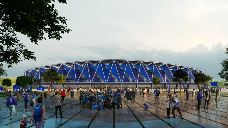 Getafe CF avec un nouveau stade • OStadium.com